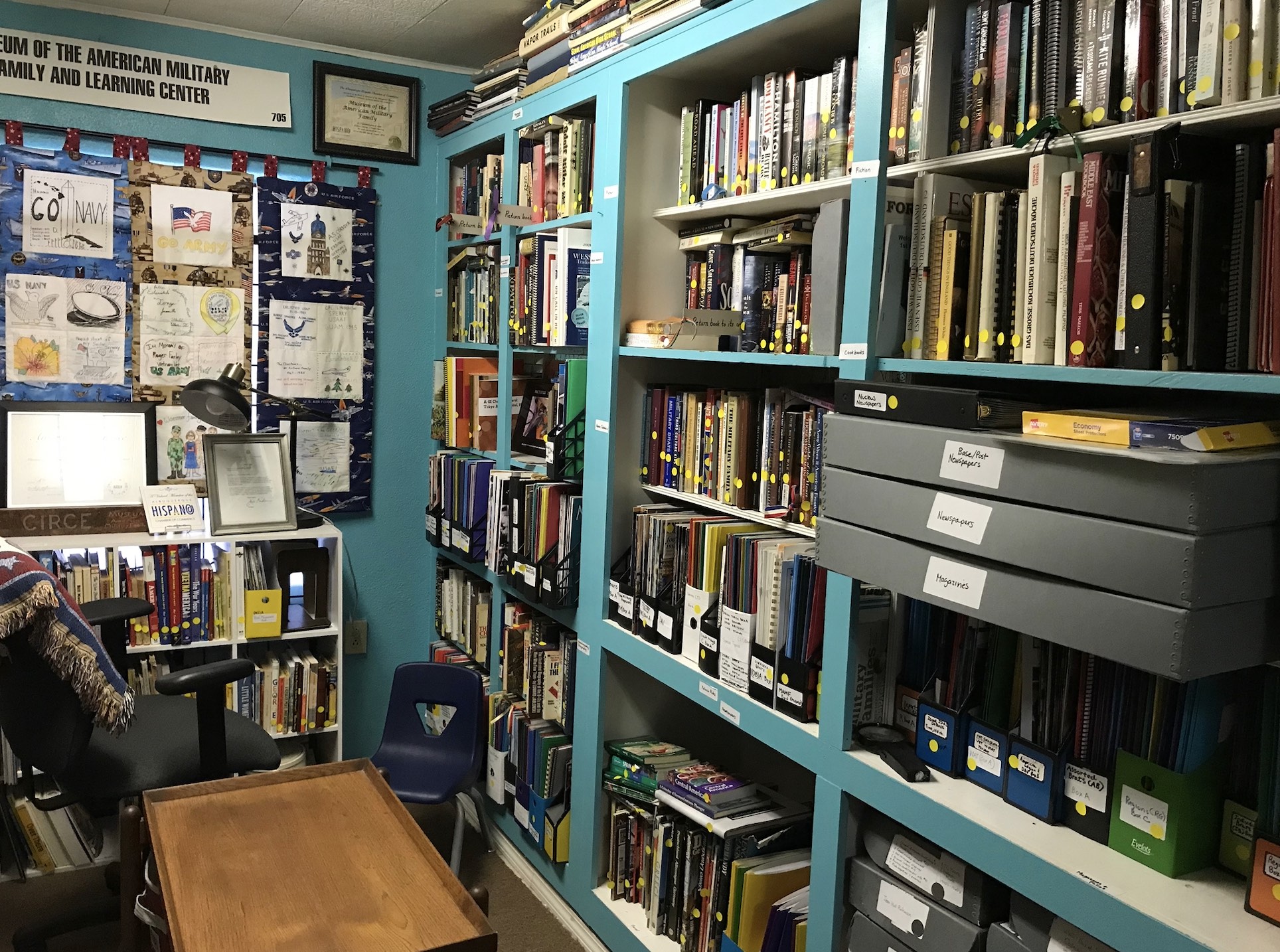 Library – Museum of the American Military Family & Learning Center